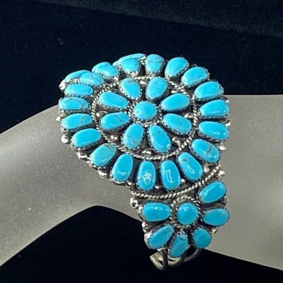 Jewelry | Zuni Native American Indian Natural Turquoise Cluster ...